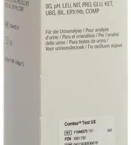 COMBUR 10 TEST UX Streifen – 100 Stück Packung für Urintests ...