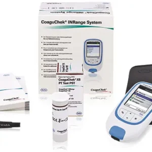 CoaguChek INRange System: Mobiles Gerinnungszeit-Messgerät mit farbigem ...