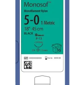 Monosof 45cm 4-0 (1) BLK P-11 36 Stk: Nicht resorbierbares, steriles ...